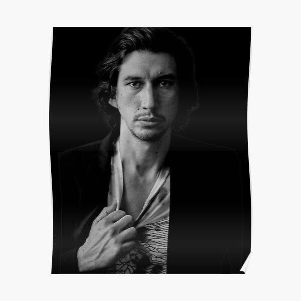 "Adam Driver" Poster for Sale by TylerTheInventr | Redbubble