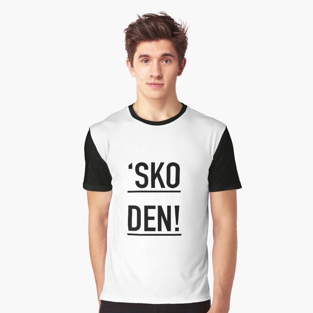 SKO DEN!" Sticker for Sale by Shash117 | Redbubble