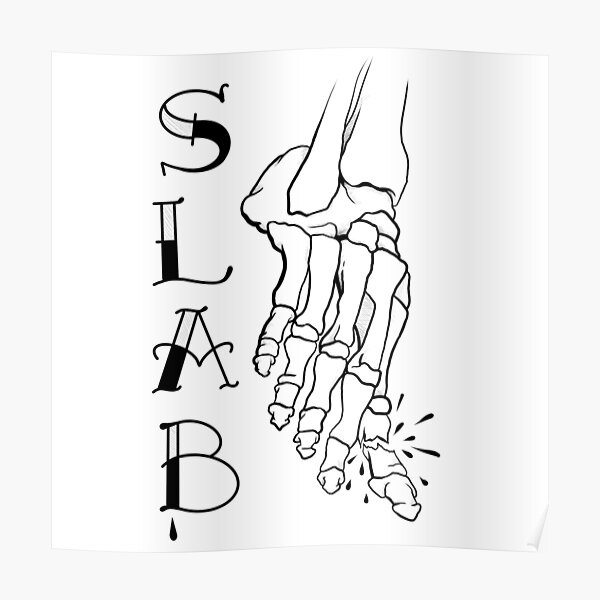 P ster Conf e En Sus Dedos De Los Pies SLAB De Faithfulcityzen p-ster-conf-e-en-sus-dedos-de-los-pies-slab-de-faithfulcityzen