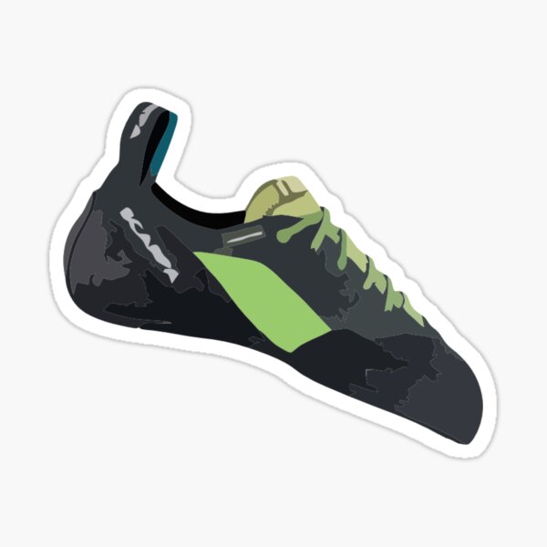"Scarpa Maestro Climbing Shoe Vector Painting" Sticker by positivelad ...