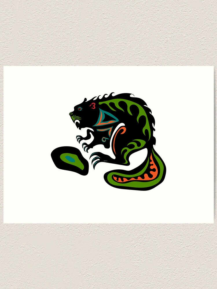 "Beaver Amik Wisdom Indigenous Ojibwe Seven Teachings WAWEZHI CANADA ...