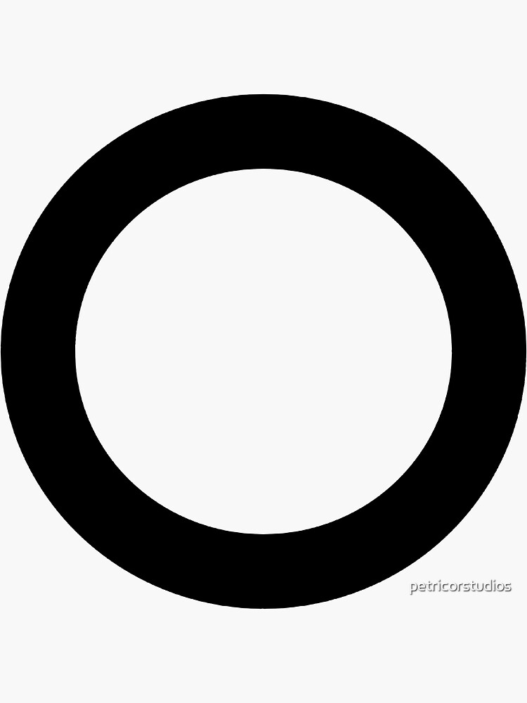 "Squid Game Circle" Sticker for Sale by petricorstudios | Redbubble