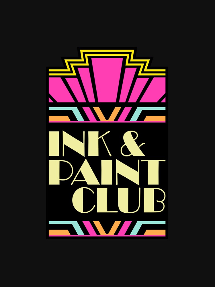"Ink & Paint Club Sticker" T-shirt by SharonWeb | Redbubble