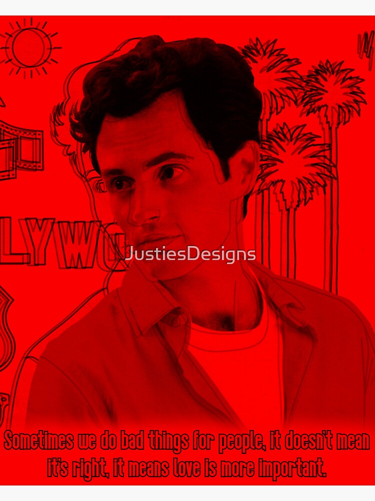 "You Joe Goldberg" Sticker for Sale by JustiesDesigns | Redbubble