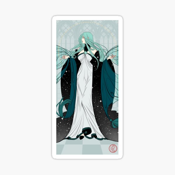 "The Stars of Garreg Mach (Rhea)" Sticker by KingofRedDragon | Redbubble