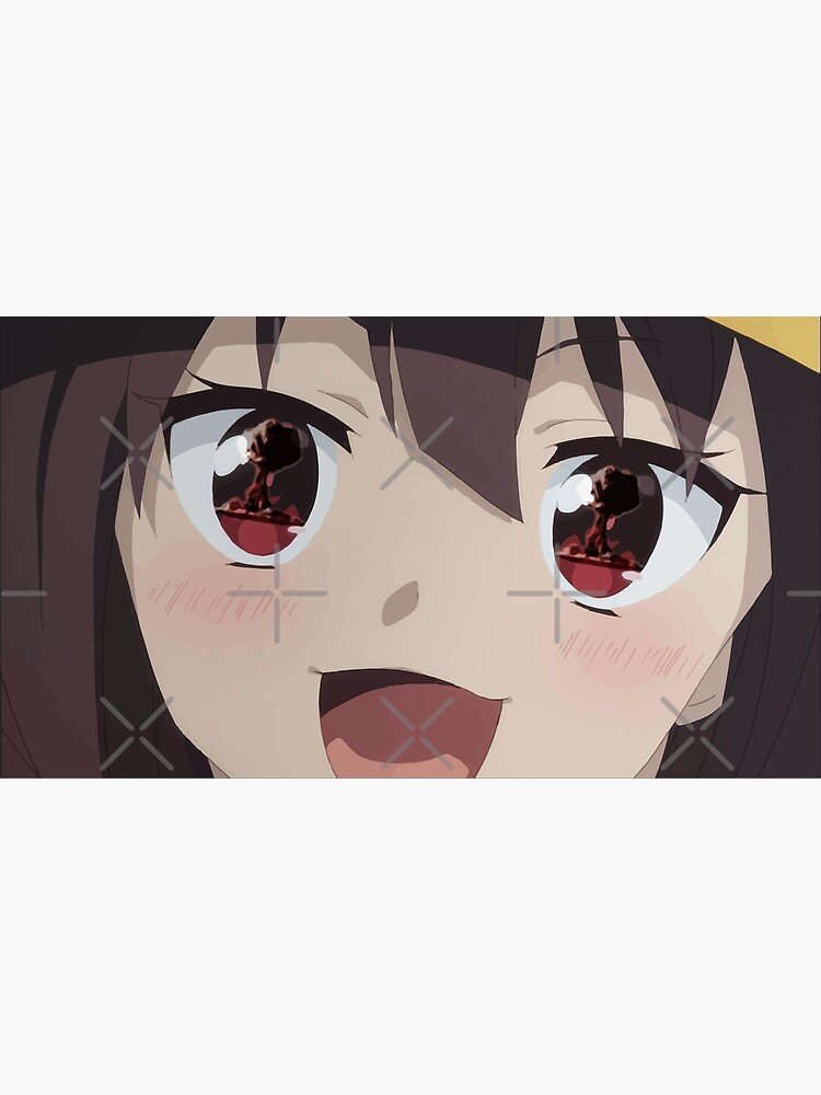 "Megumin explosion Smile" Poster for Sale by VivaLaAnime | Redbubble