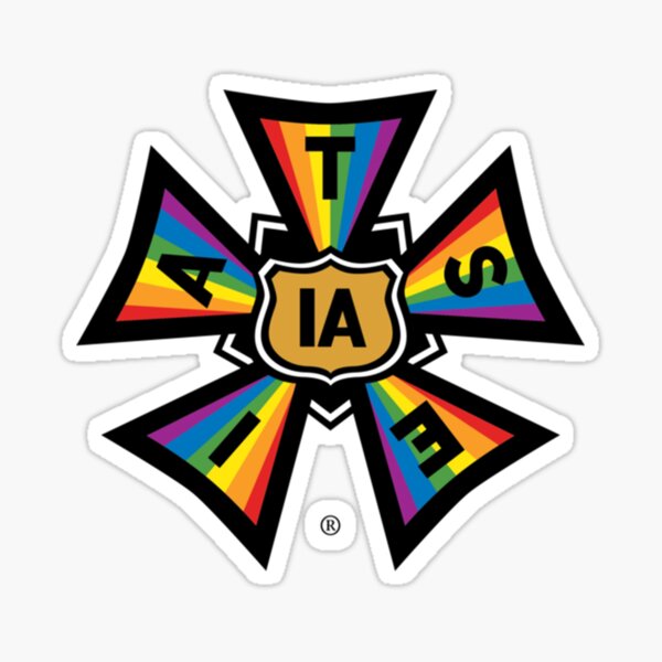 "IATSE Logo " Sticker for Sale by SlayShop66 | Redbubble