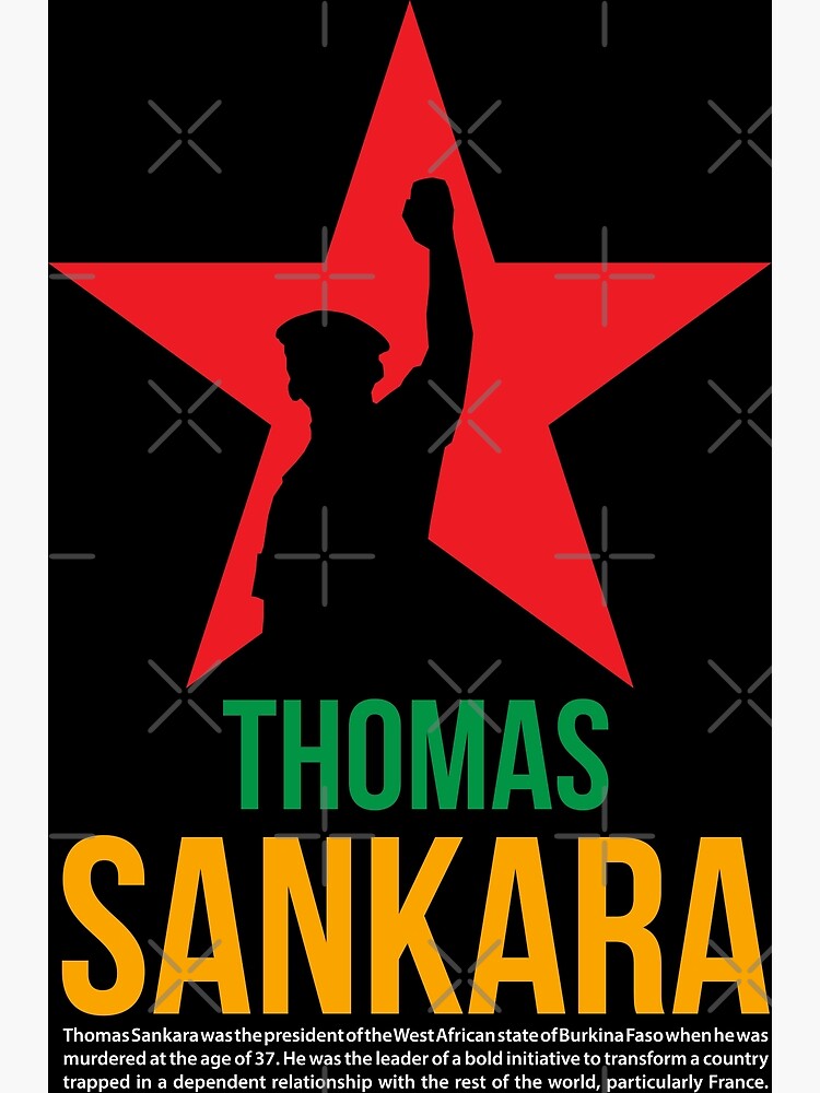 "Thomas Sankara" Kunstdruck von Zunaira-21 | Redbubble