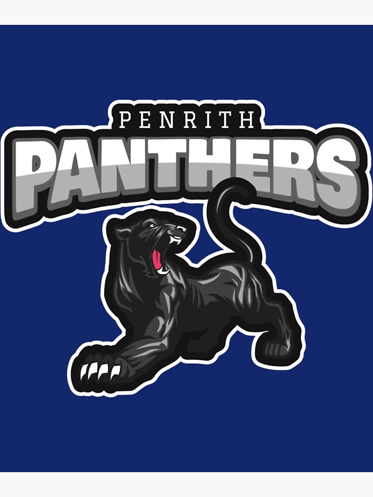 "Penrith Panthers Fan Art " Poster for Sale by FANCY-CASHOP | Redbubble