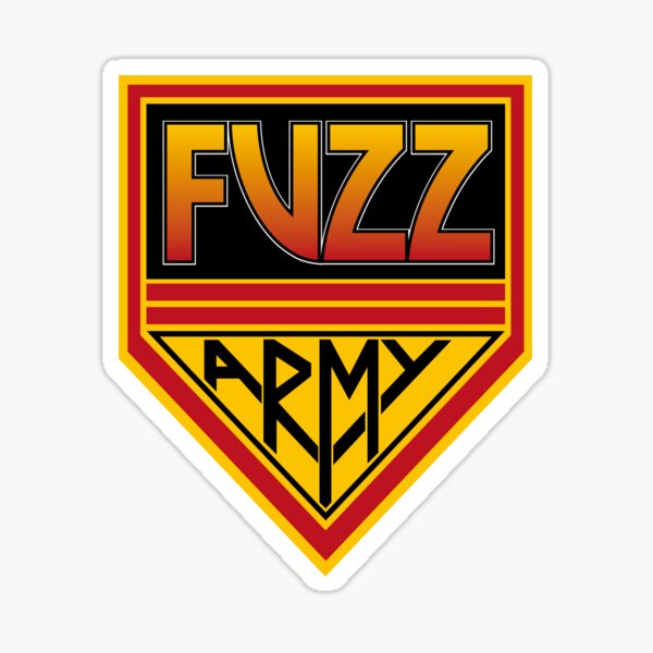 "Fuzz Army" Sticker by UlrichBergmann | Redbubble