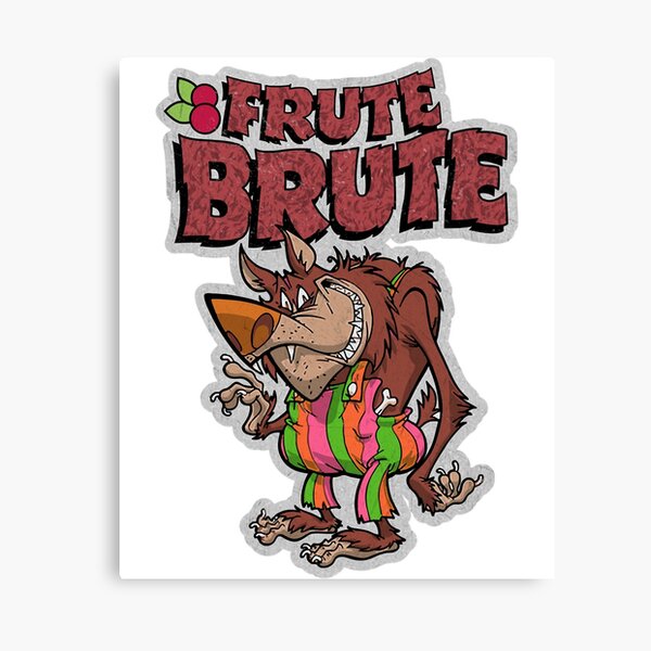 Impression sur toile « Fruit Brute Breakfast General Mills Stylisé ...