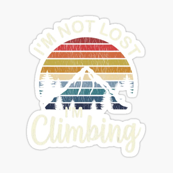 "Rock Climbing Mountain Climber" Sticker for Sale by FerdinandEngel ...