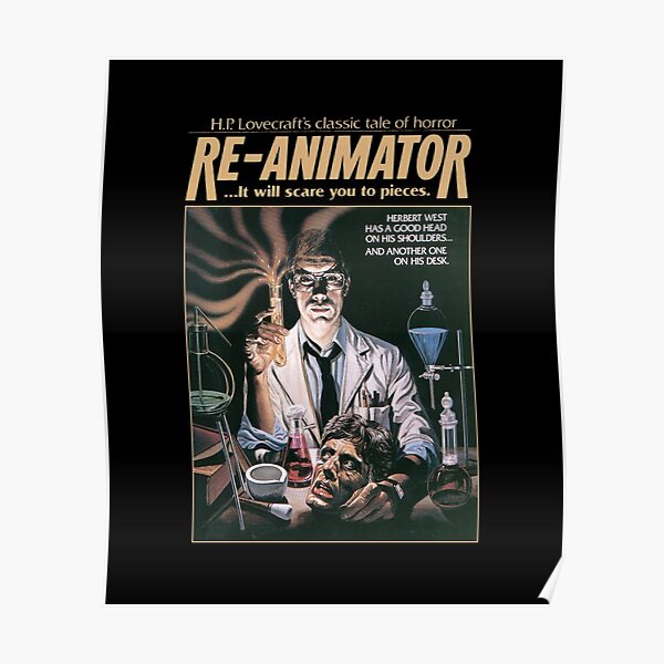 "ReAnimator " Poster for Sale by ManonTLoiseau | Redbubble