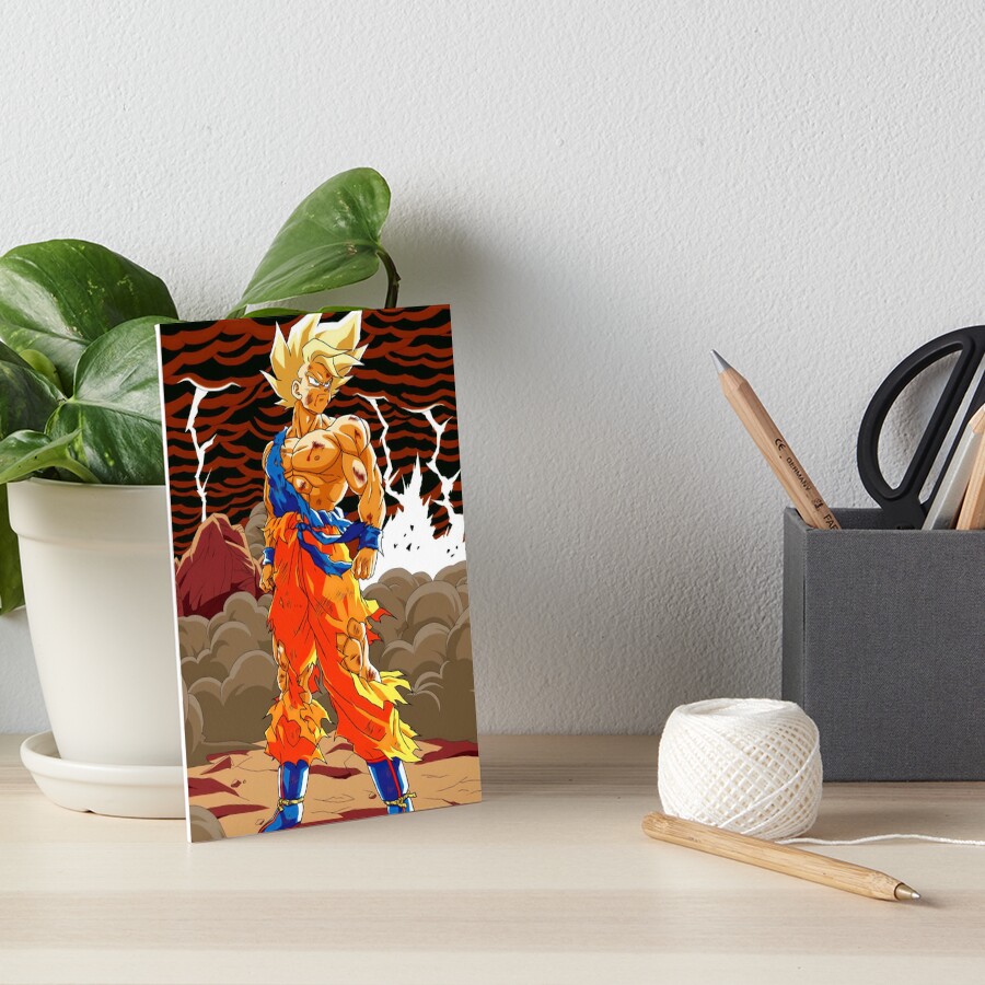 "Dragon Ball Z Son Goku" Art Board Print by DragonBallFanZz | Redbubble