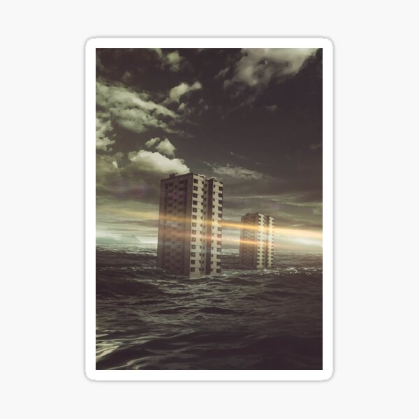 "Flood" Sticker for Sale by AndrejZT | Redbubble