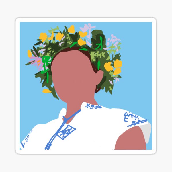 "Midsommar Sticker" Sticker by sofiastickers99 | Redbubble