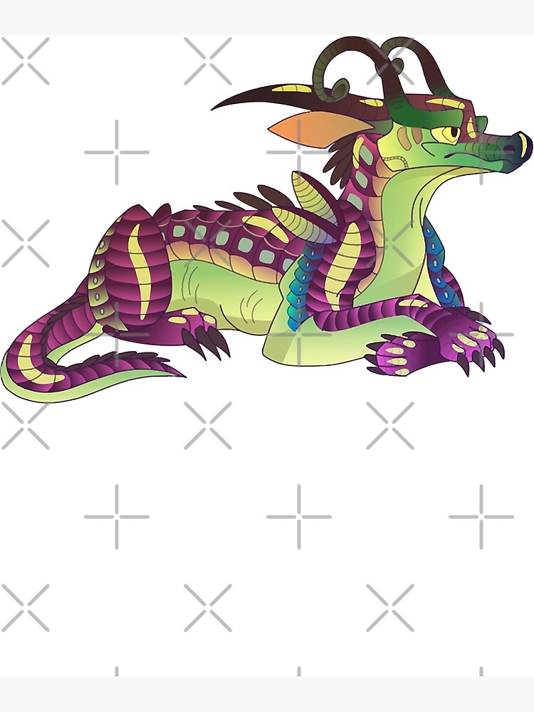 "Glory Fantasy Rainwing Blue The Silkwing Wings Of Fire Gifts For Fan ...