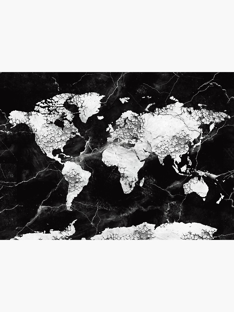 "world map marble 2" Sticker by BekimART | Redbubble