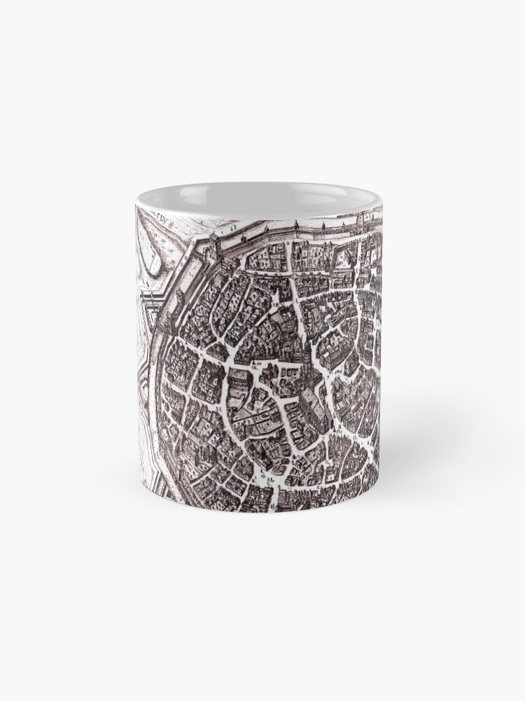 "Historic Map Of Nordlingen, Germany In 1651" Mug by ultimateplaces ...