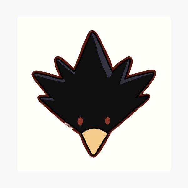 "Tokoyami Chibi" Art Print for Sale by AbbyZitro | Redbubble