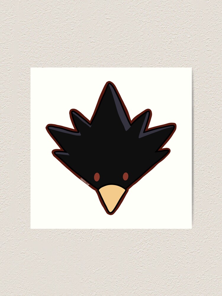 "Tokoyami Chibi" Art Print for Sale by AbbyZitro | Redbubble