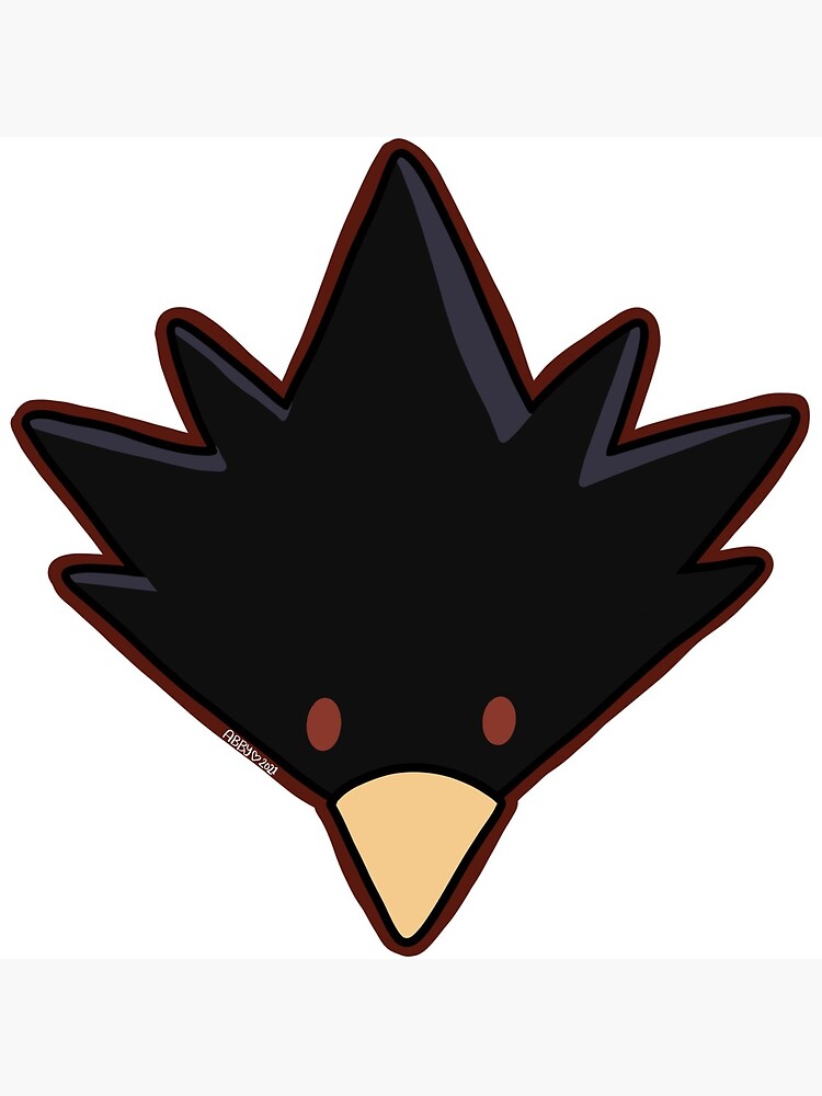 "Tokoyami Chibi" Art Print for Sale by AbbyZitro | Redbubble