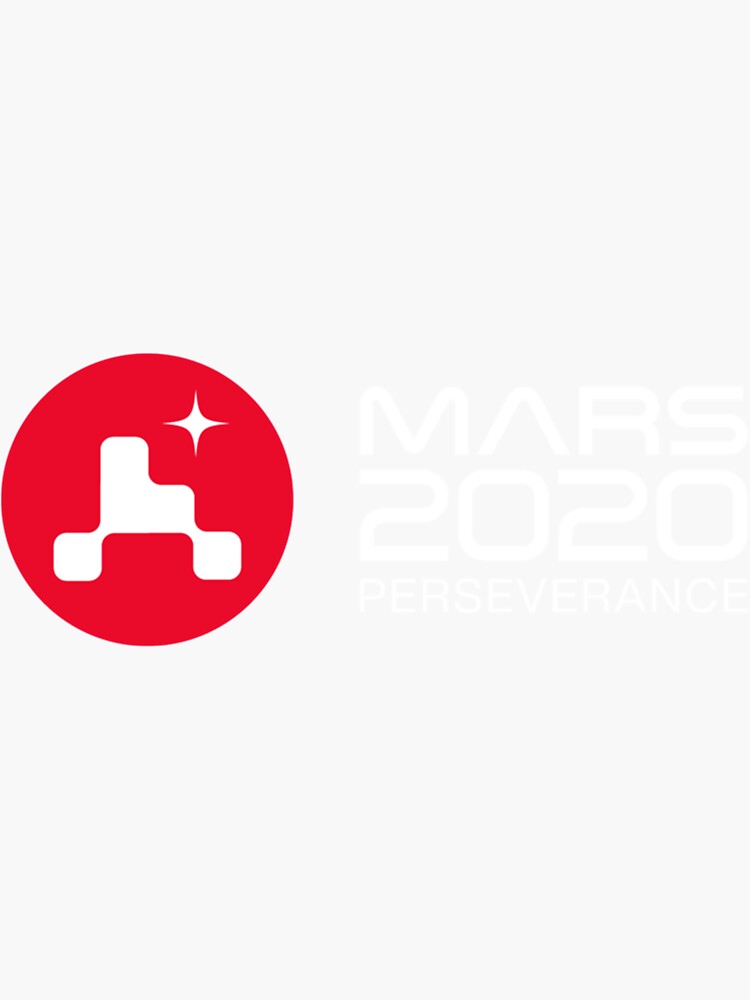 "Mars 2020 Perseverance Rover HQ logo Classic" Sticker for Sale by ...
