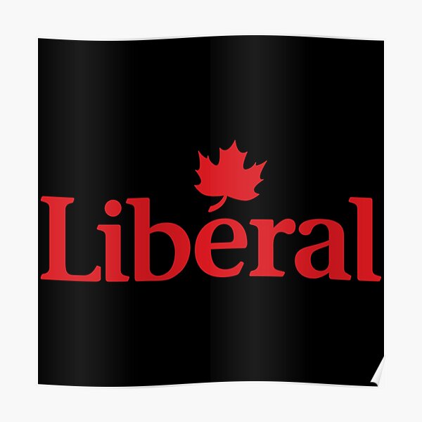"Liberal Party of Canada" Poster for Sale by mo91 | Redbubble
