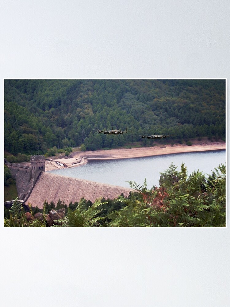 " Over The Dam" Poster for Sale by aviationart | Redbubble