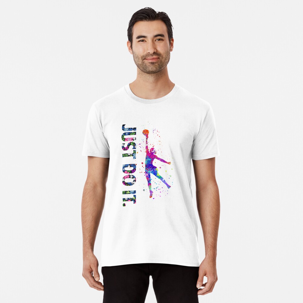 "Netball Just Do It Watercolor Art" Art Print for Sale by LittleFunky79 ...