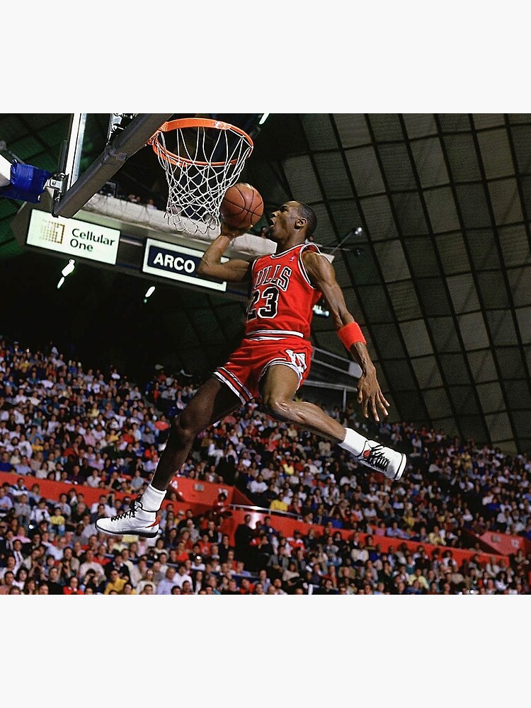 "MICHAEL JORDAN DUNK" Poster by teresasleepy | Redbubble