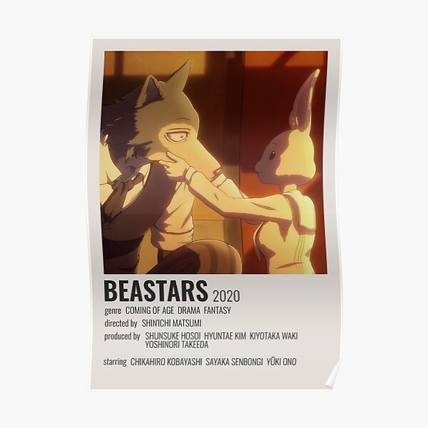 "Beastars" Poster for Sale by MiikxCry | Redbubble
