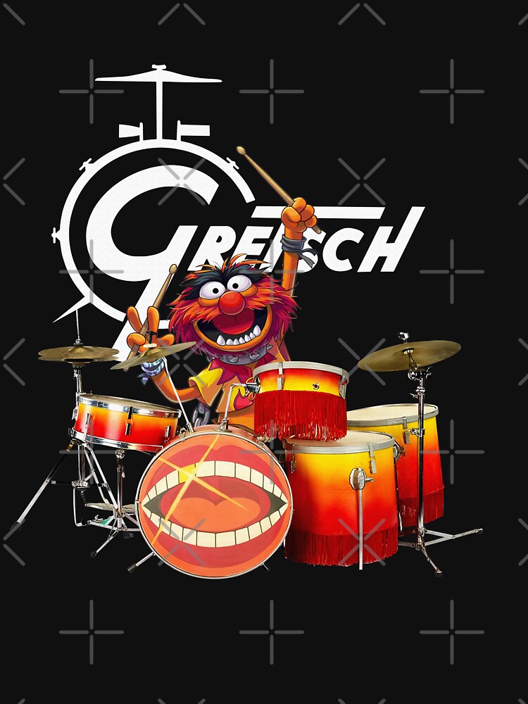 "The Muppe.T Show Animal Playing Gretsch Drums" T-shirt for Sale by ...