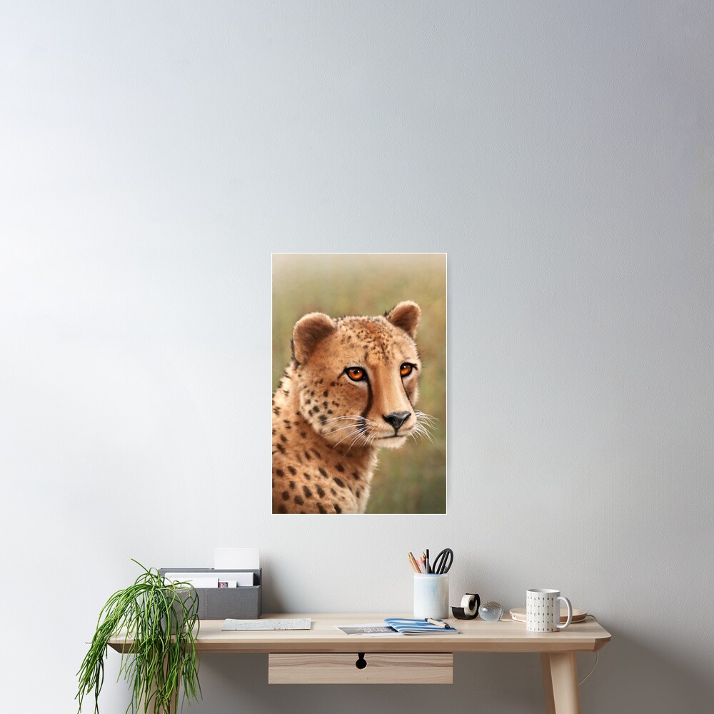 "Cheetah" Poster for Sale by Dragon84 | Redbubble