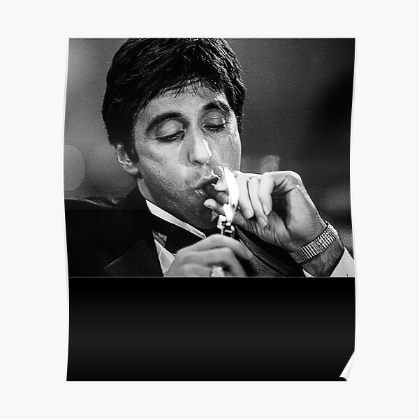 "Scarface" Poster for Sale by Scarfacee216 | Redbubble