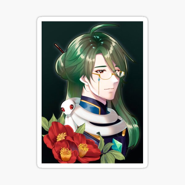 " Baizhu Genshin Impact" Sticker for Sale by valekun | Redbubble