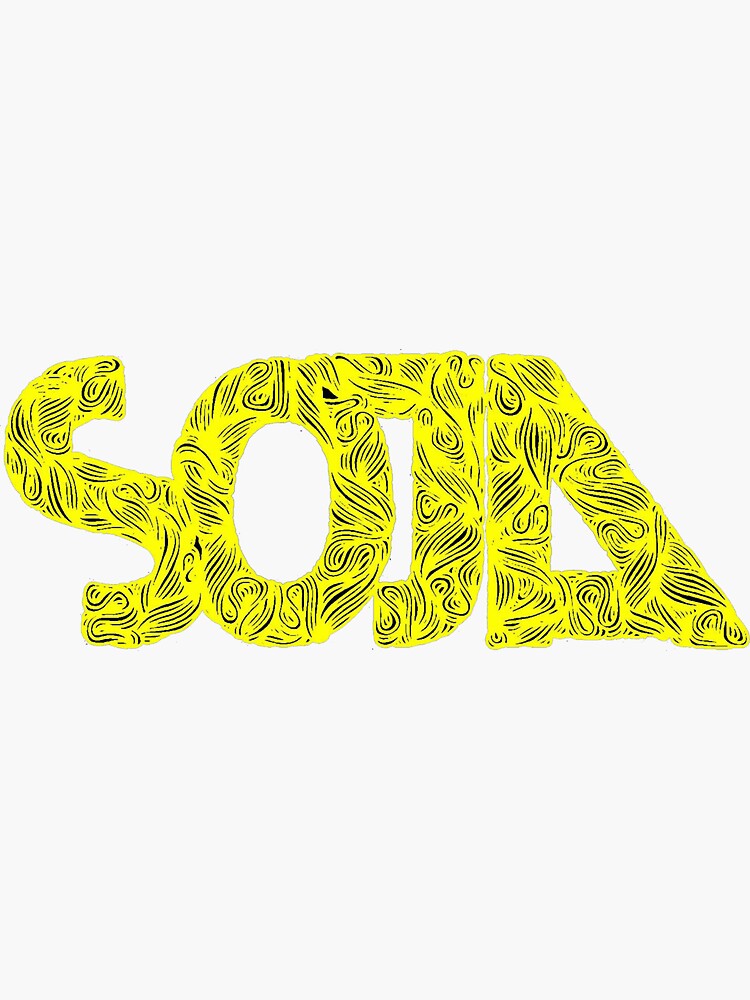 "SOJA is an American reggae band." Sticker for Sale by binjujisa ...