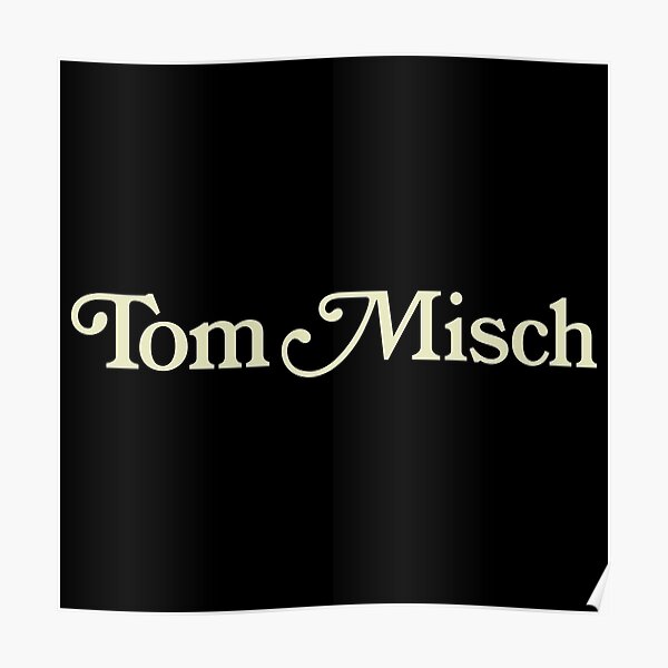 "Tom Misch is an English musician and producer. " Poster for Sale by ...
