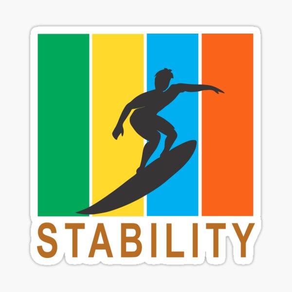 "Stability" Sticker for Sale by Feather2021 | Redbubble