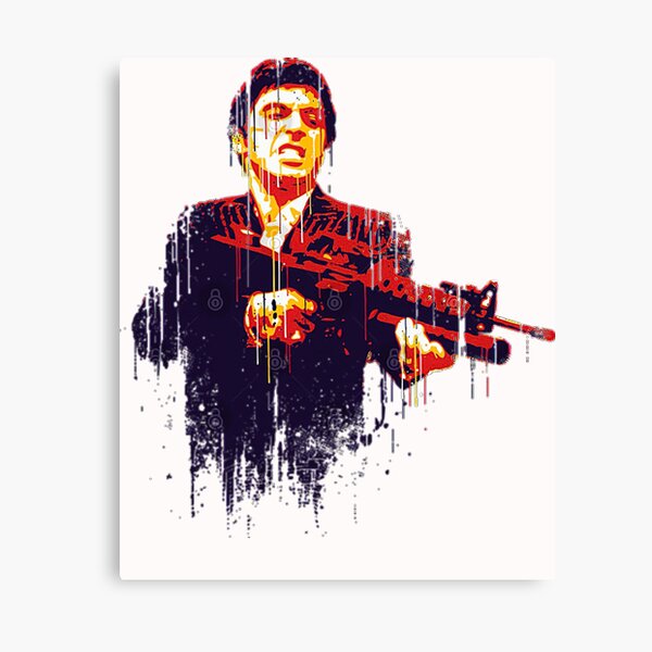"Scarface" Canvas Print for Sale by Scarface5x | Redbubble