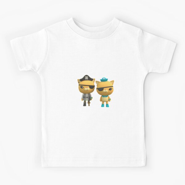 "Kwazii and Calico Jack Character From Octonauts" Kids T-Shirt for Sale ...
