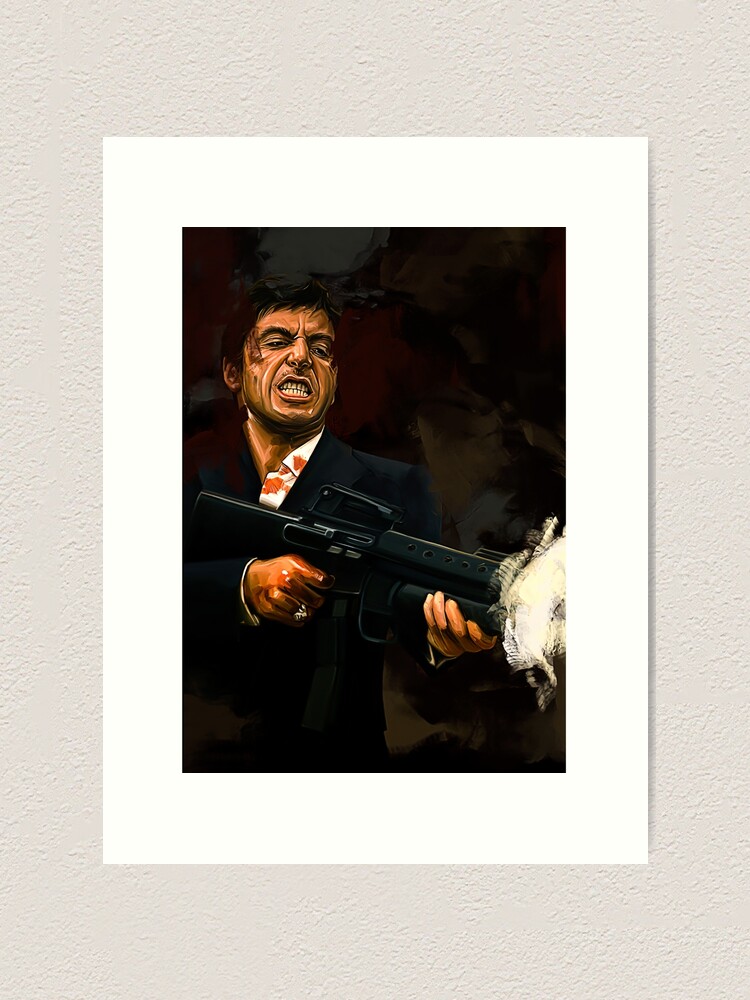 "Scarface" Art Print by Scarface5x | Redbubble
