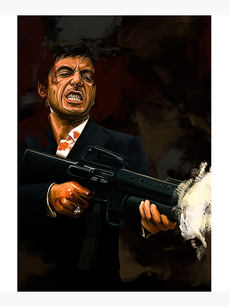 "Scarface" Art Print by Scarface5x | Redbubble