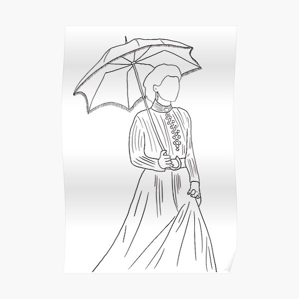 "Lily Bart" Poster for Sale by manumi-artwork | Redbubble