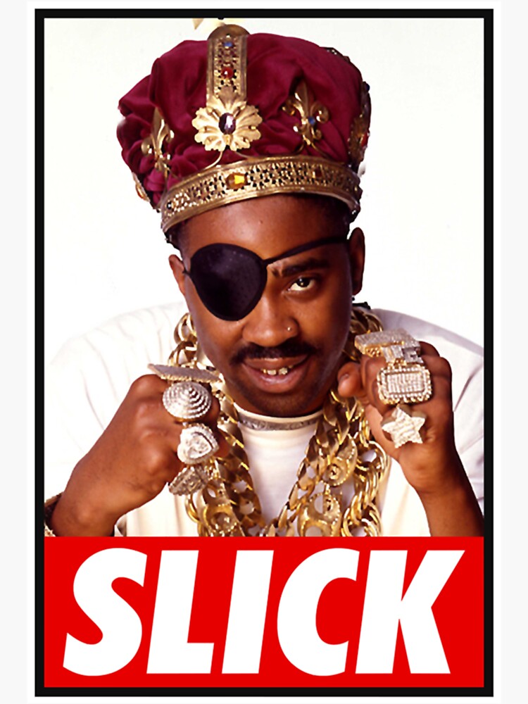 "Slick Rick The Ruler Dj Electronic" Sticker for Sale by sportFly ...
