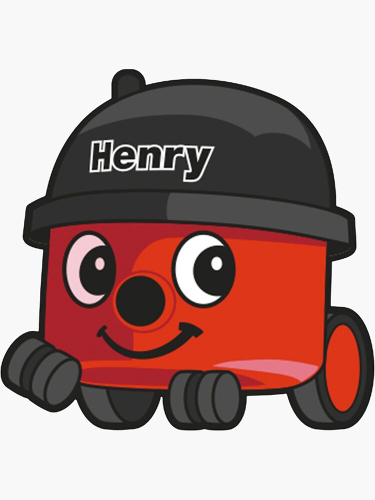 "henry hoover " Sticker for Sale by sportFly | Redbubble