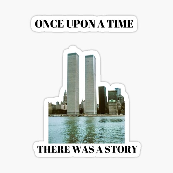 "TWIN TOWERS" Sticker by FashionMia | Redbubble