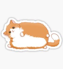 Orange Cat Stickers | Redbubble