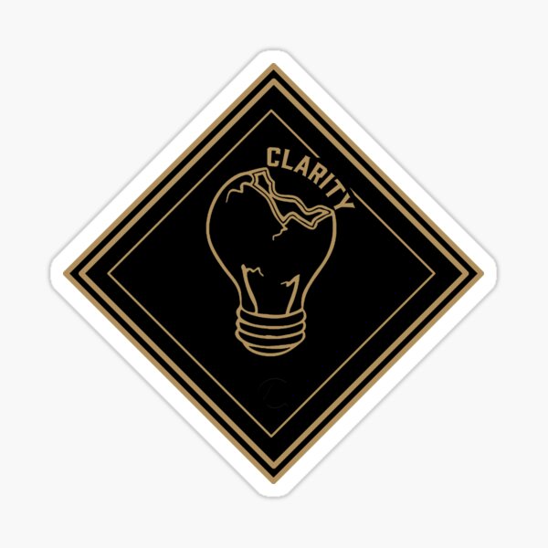 "Clarity" Sticker for Sale by SystemZeroArt | Redbubble