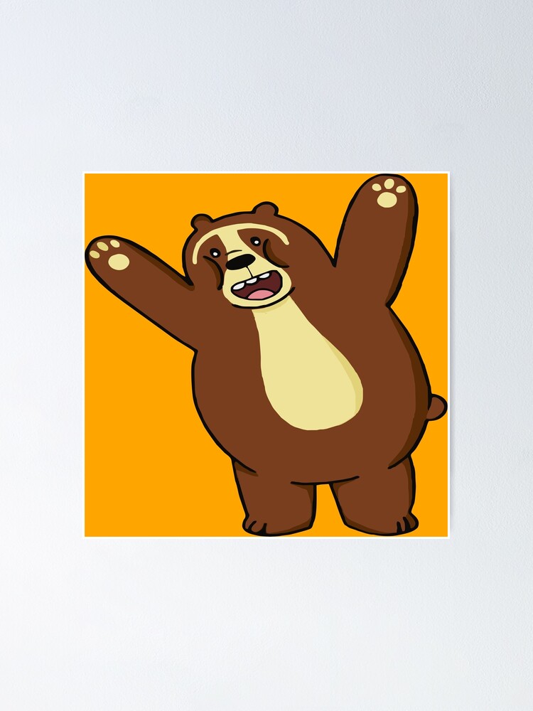Póster «Oso andino: el más cariñoso de todos» de oko-designs | Redbubble